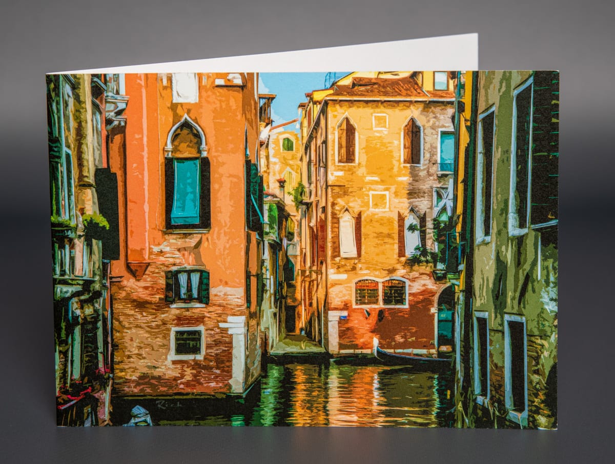 Sharp Corner Greetings Card - Richard's Gallery